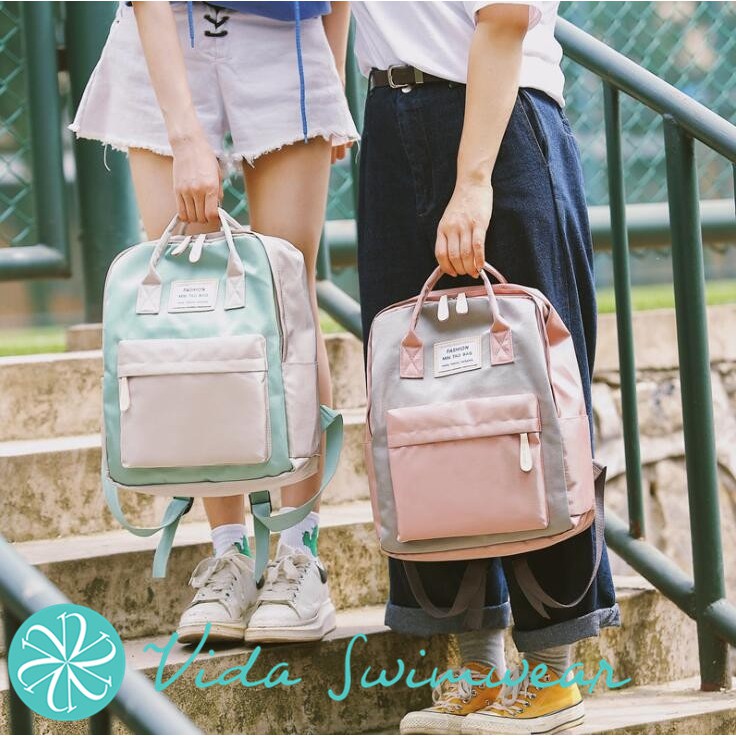 Korean Backpack Backpack School Back Pack Bagpack Korean Bag Color ...