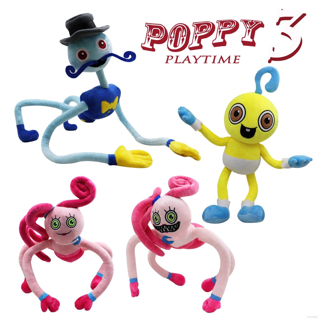 Jason Poppy Playtime 3 Plush Toys Mommy Long Legs Daddy Son Baby Haji ...