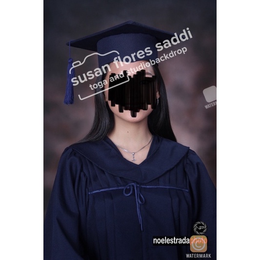 navy blue graduation toga | Shopee Philippines