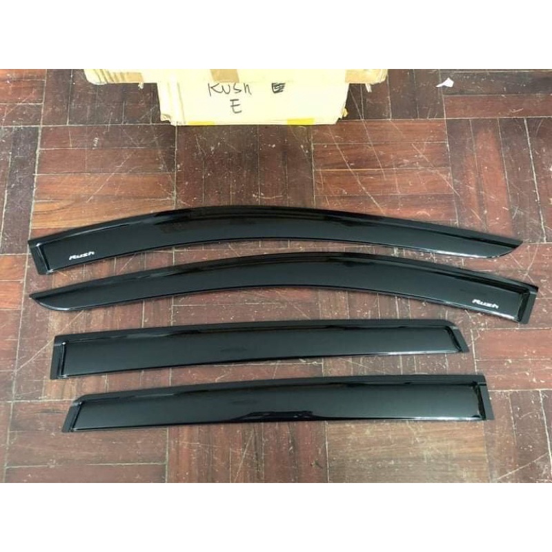 Toyota Rush 2018-2021 Black Rain Visor | Shopee Philippines
