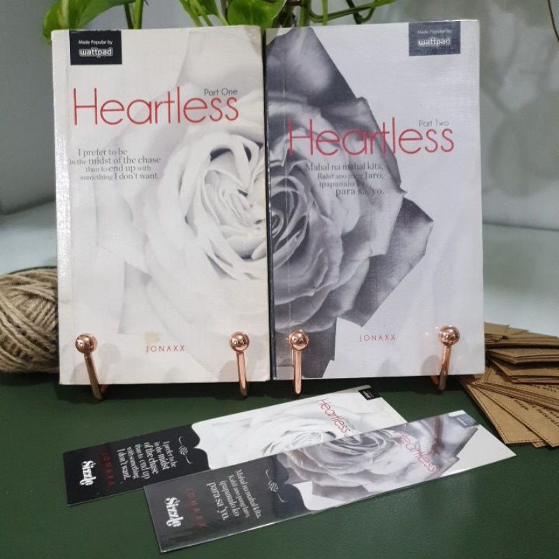 Heartless Part 1 and Part 2 || HL 1-2 Sizzle SIGNED by:JONAXX | Shopee ...