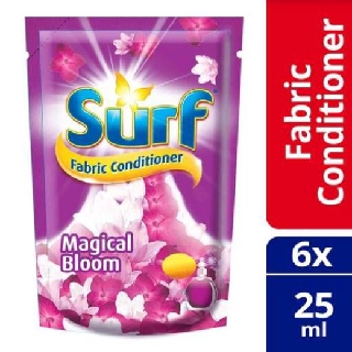 Surf Fabric Conditioner Magical Bloom 25ML Sachet 6 Pieces | Shopee ...