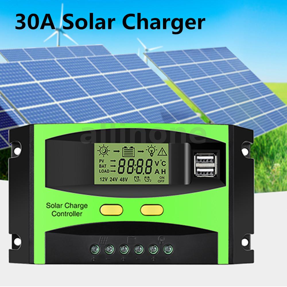 30A Solar Panel Regulator LCD Solar Charge Controller 12V/24V | Shopee ... 30A Solar Panel Regulator LCD Solar Charge Controller 12V/24V | Shopee ...