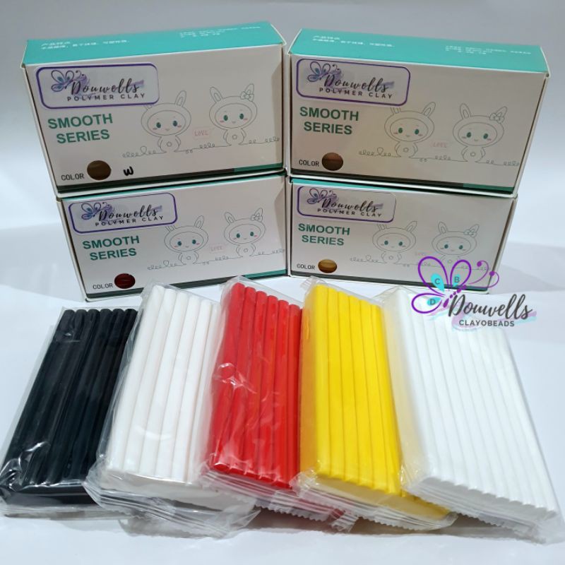 DOUWELLS SMOOTH SERIES POLYMER CLAY OVEN BAKE CLAY Translucent Clay ...