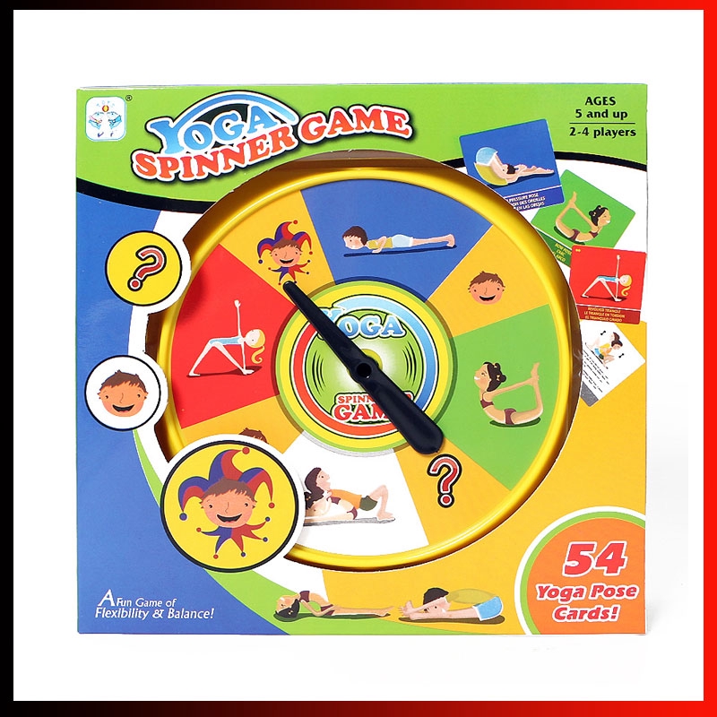 Sport Board Game - Yoga Spinner Yoga Game for Kids Family Game | Shopee ...