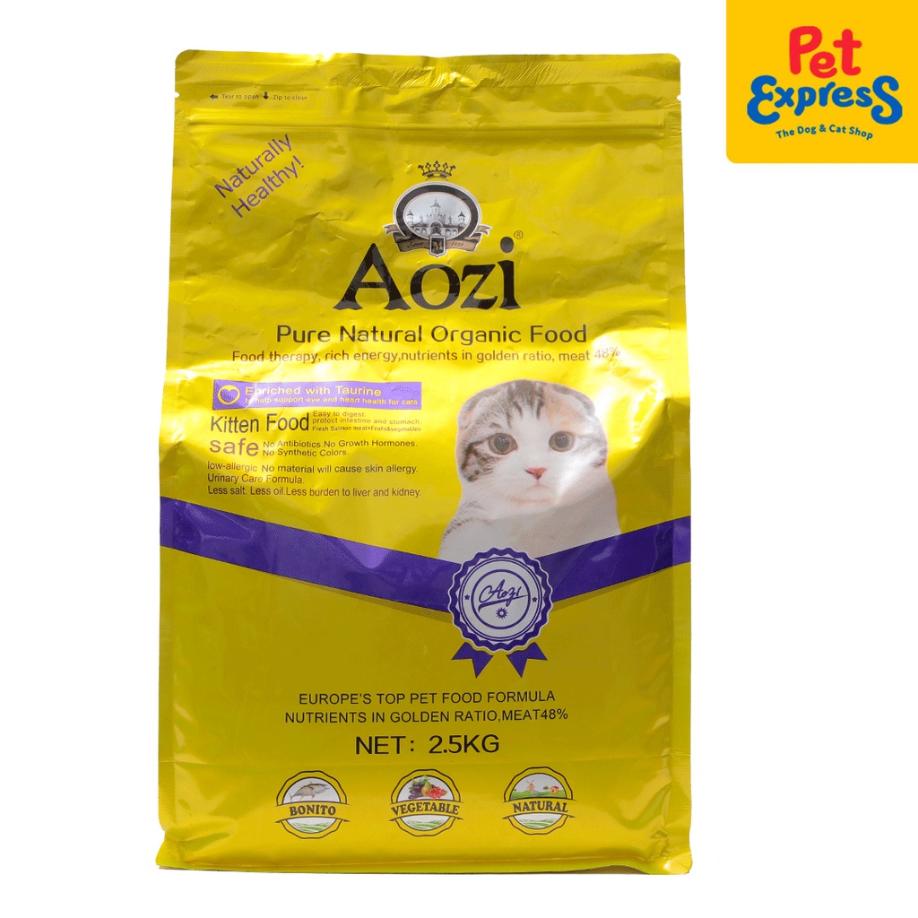Aozi Kitten Dry Cat Food 25kg Shopee Philippines