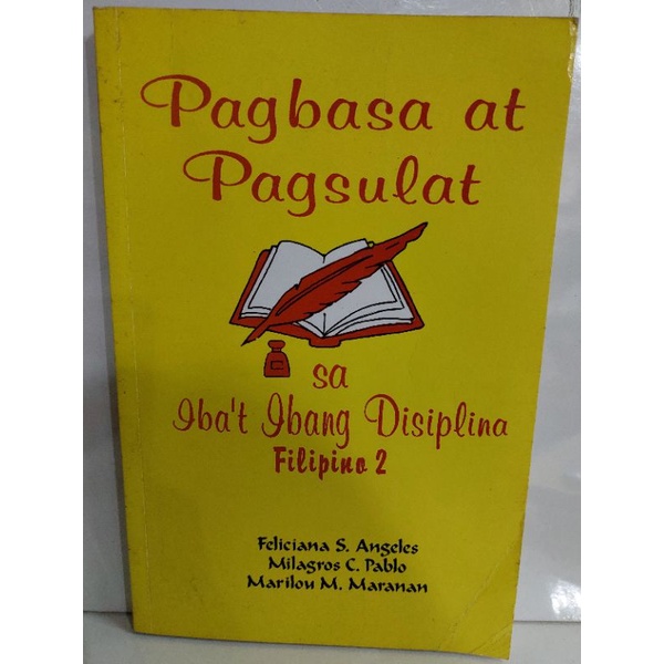 PAGBASA AT PAGSULAT sa Ibat ibang Disiplina | Shopee Philippines