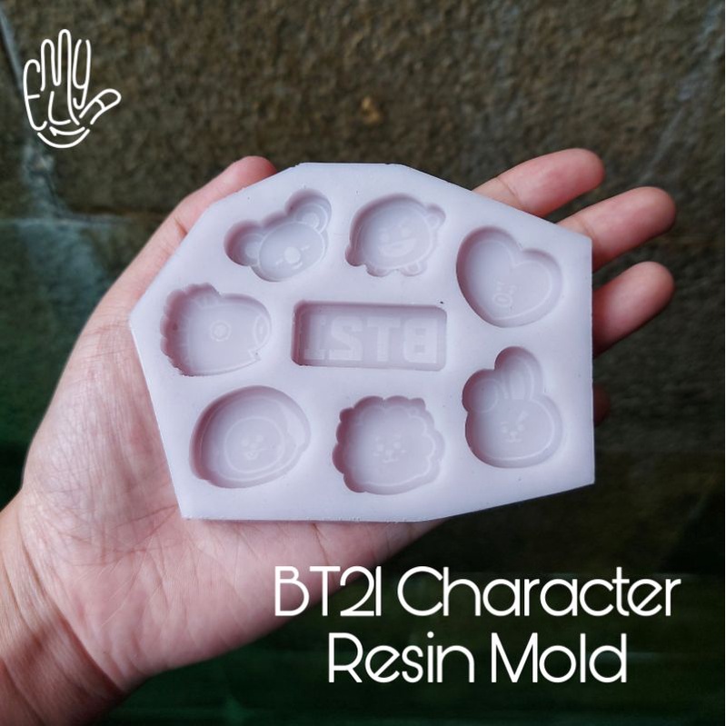 Bt21 BTS Resin Mold/BT21 Character Resin Mold | Shopee Philippines