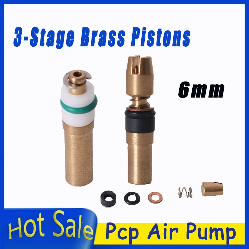 PCP High Pressure Pump Spare Parts Third Stage Piston 100% Copper 30mpa ...