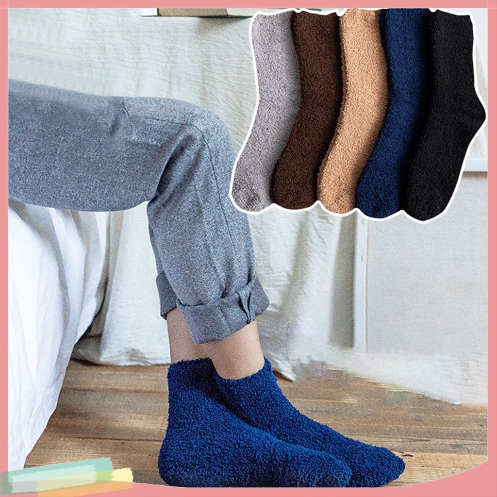 [LK] Lightweight Warm Socks Anti-friction Warm Soft Floor Socks ...
