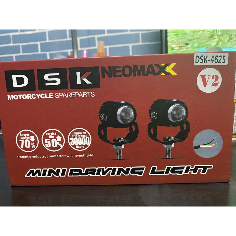 DSK Mini Driving Light V2/Mini Driving Brand V1/Moto Brand V1/DSK V5 ...