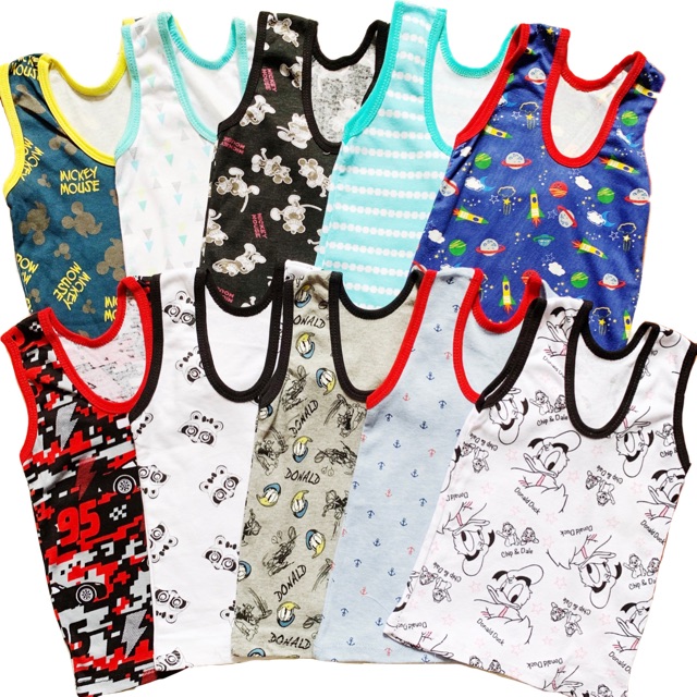 KIDS SANDO FOR BOY(1-3yrs.) | Shopee Philippines