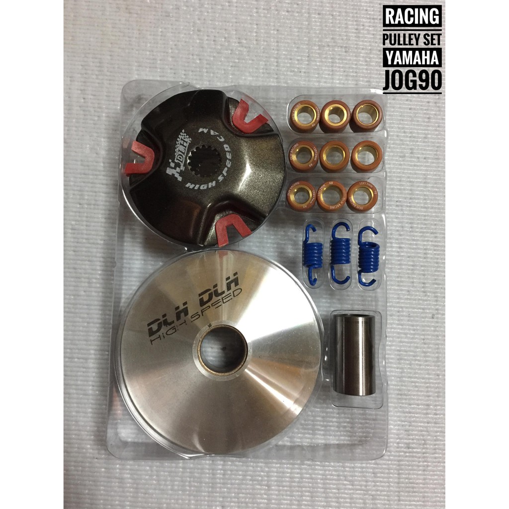 RACING PULLEY SET YAMAHA JOG 90CC/TARGET 90 (DLH) | Shopee Philippines
