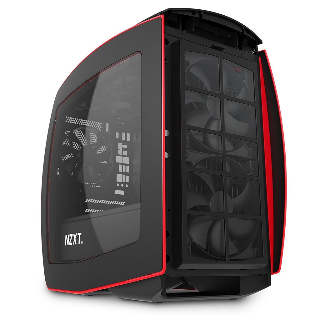 NZXT Manta Black Red Mini-Itx Case | Shopee Philippines