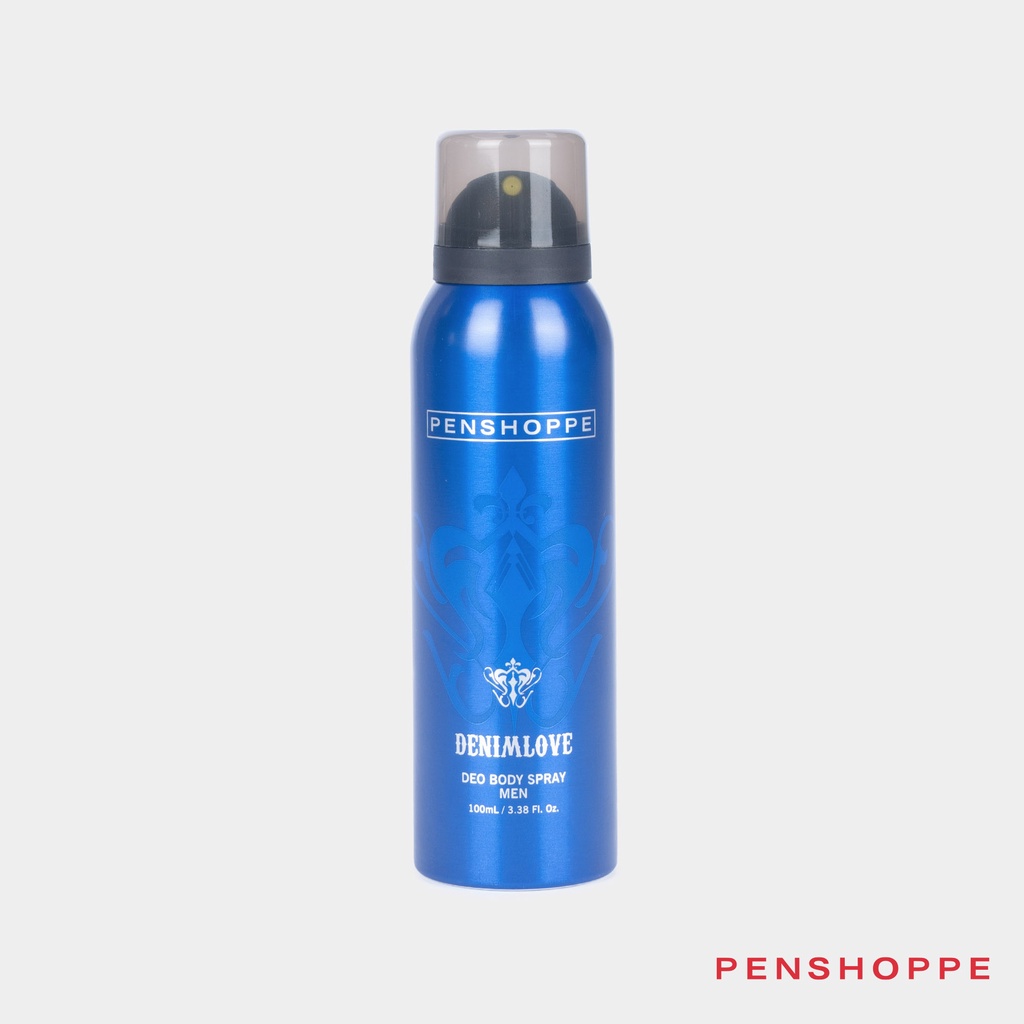 Penshoppe Denim Love Deo Body Spray For Men 100ML | Shopee Philippines