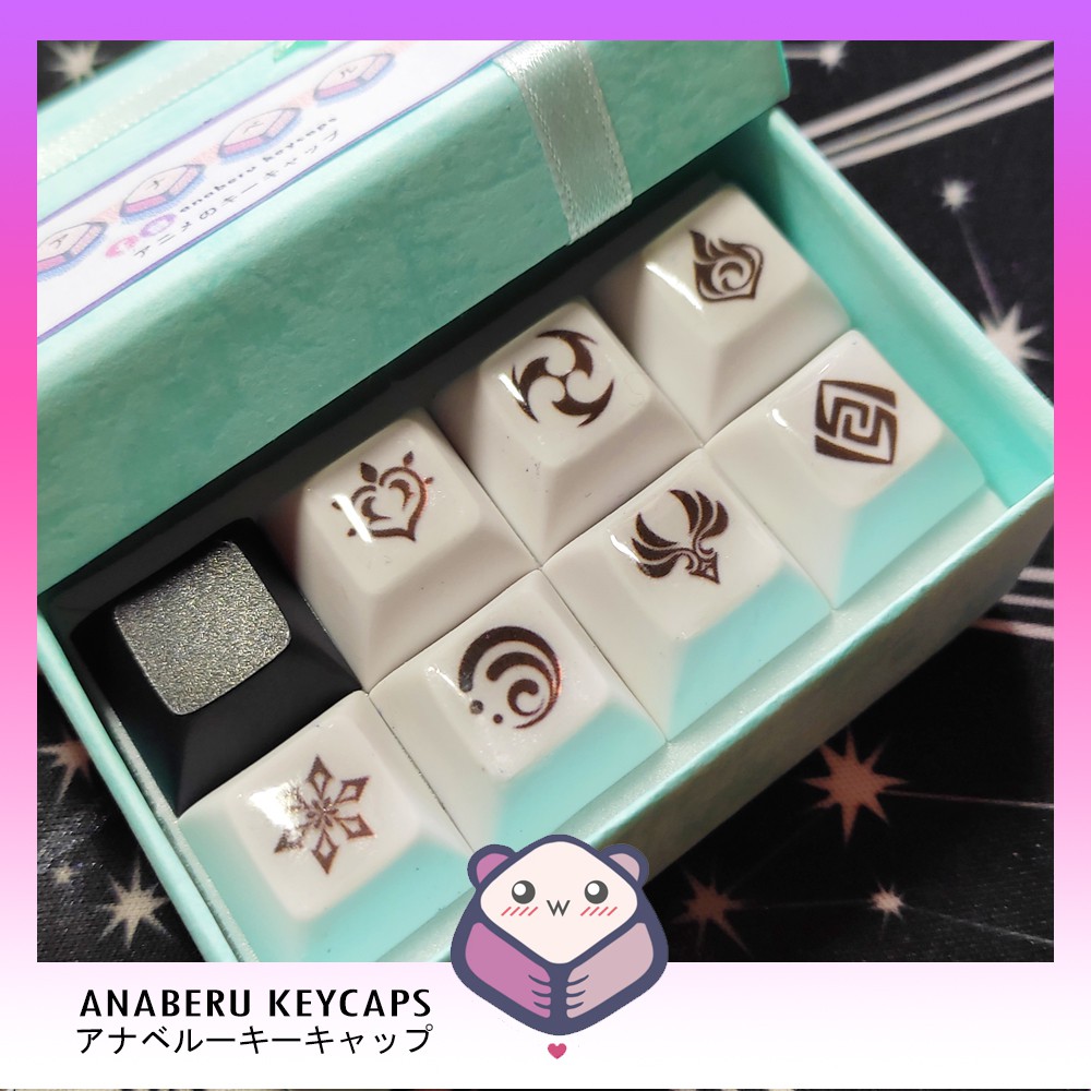 GENSHIN IMPACT Keycaps | Shopee Philippines