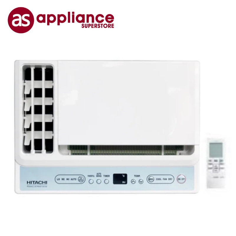 Hitachi 0.8HP Deluxe Window Type Non-Inverter Aircon RA-08SR | Shopee ...