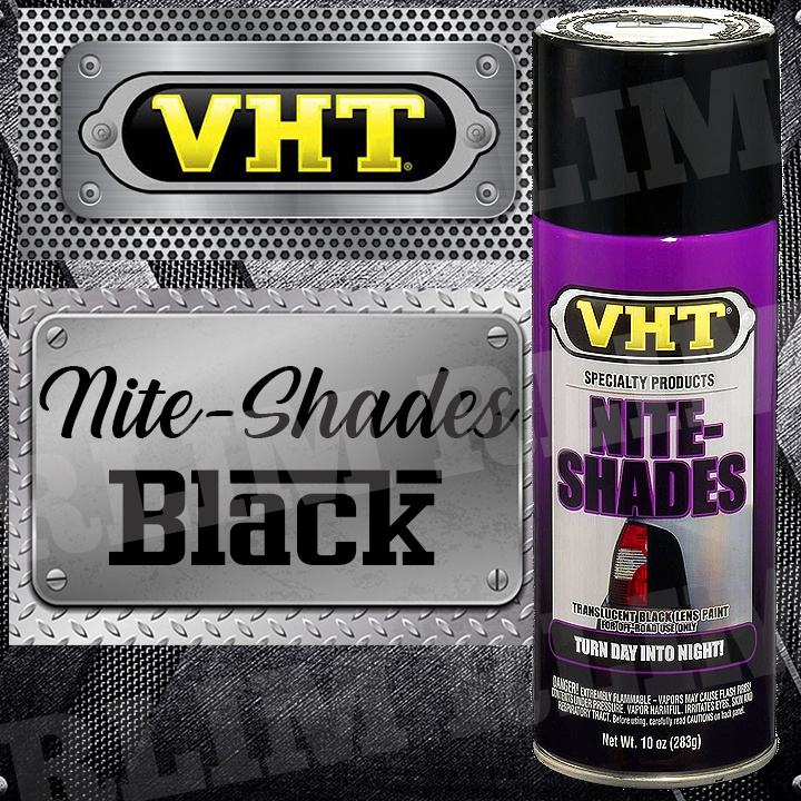 VHT Nite Shades BLACK Spray Paint Spraypaint Nite-Shades NiteShades ...