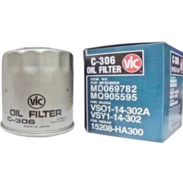 Original Vic oil filter C-306 Pajero / Adventure / L300 / Strada ...