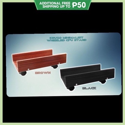 Kruzo V1 CPU Stand Computer Tower Stand Cart Floor CPU Holder | Shopee ...