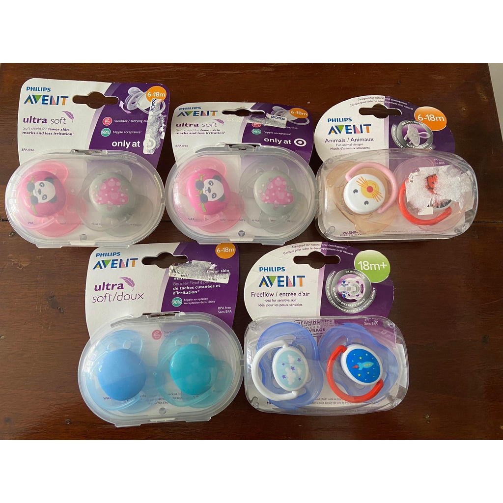Philips Avent Pacifiers 6-18m 2pcs | Shopee Philippines