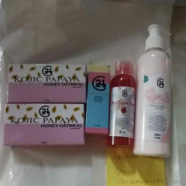 G21 INSTANT WHITE LOTION + G21 DUO SOAP | Shopee Philippines
