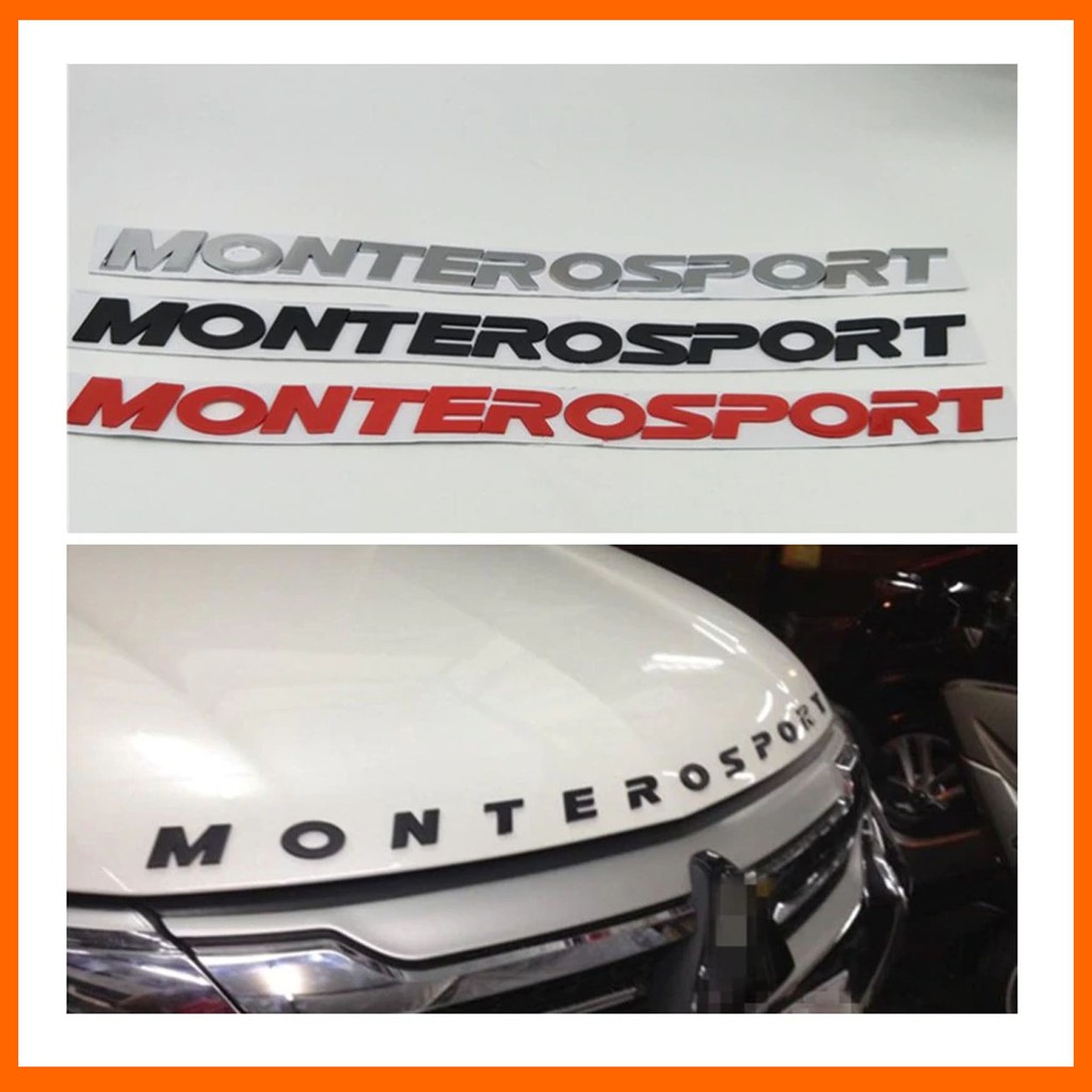 For Mitsubishi Pajero Montero Sport Suv Front Hood Emblems Badge Logo ...