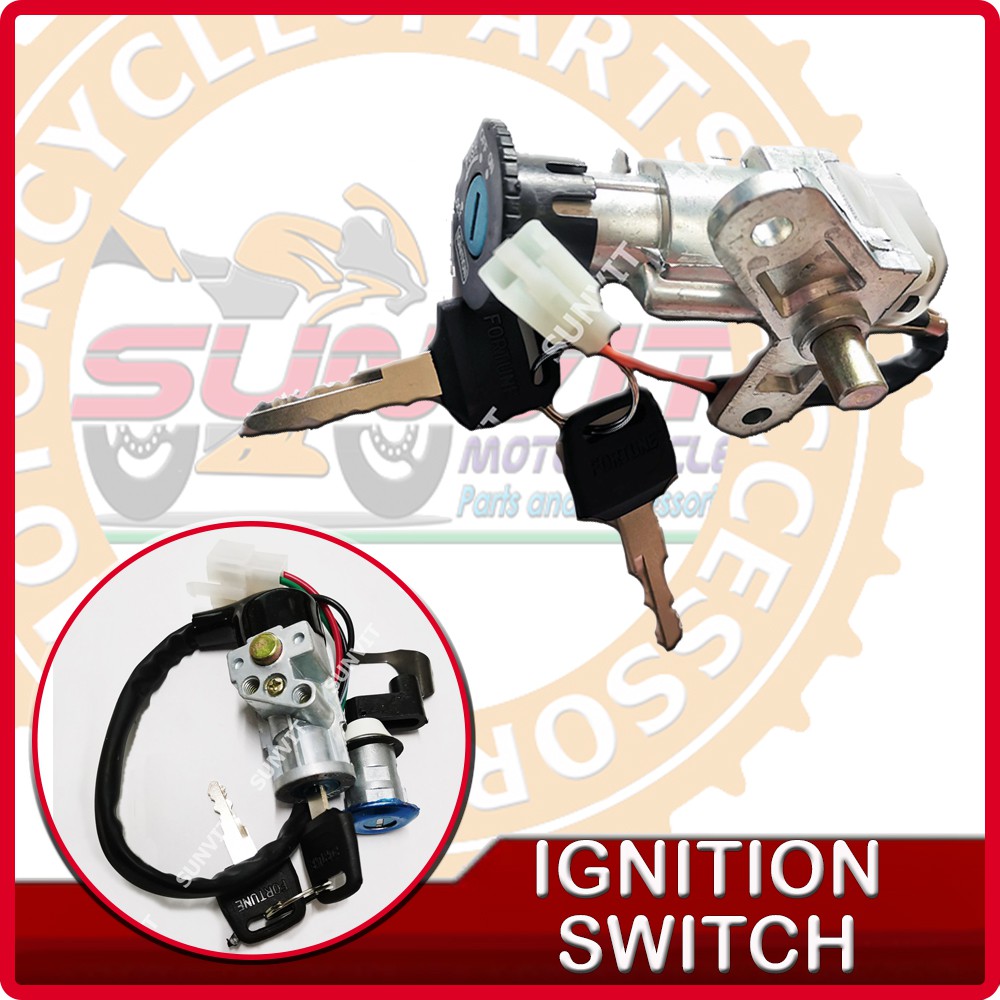 MOTORCYCLE IGNITION SWITCH XRM WAVE TMX BARAKO SMASH MIO STX RAIDER MIO ...