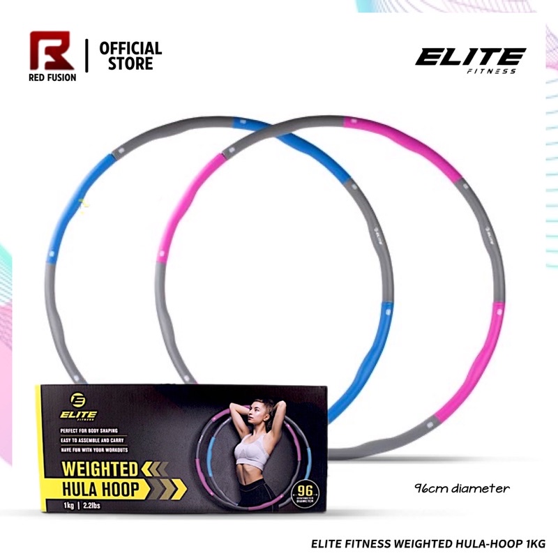 Elite Fitness Weighted Hula-Hoop 1kg | Shopee Philippines