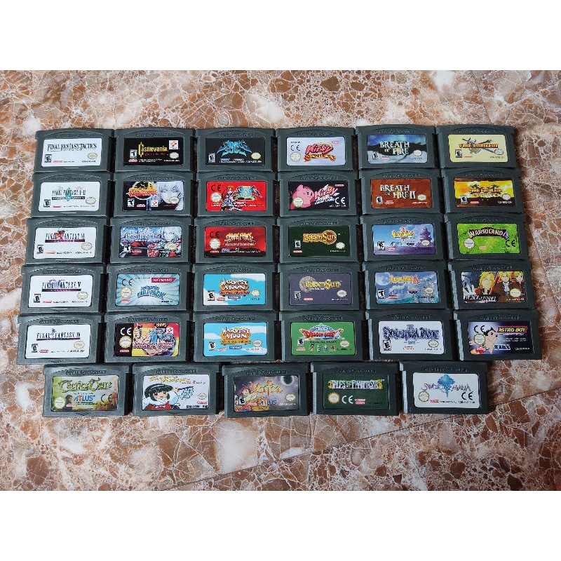 Nintendo GBA Gameboy Advance Cartridge Game Card | Shopee Philippines