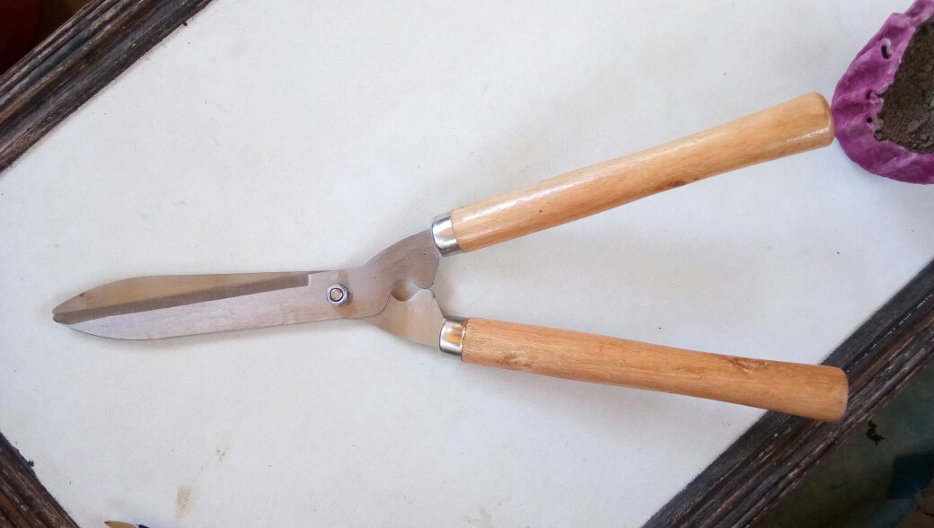 Wood Handle Big Grass Cutter | Shopee Philippines