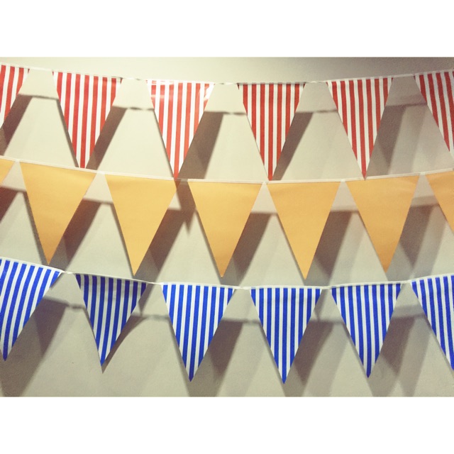 Stripes red banderitas | Shopee Philippines