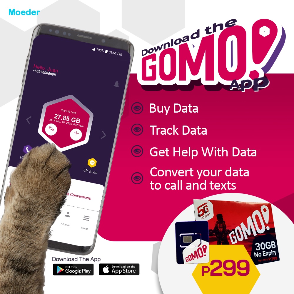 GOMO Sim Card - 30 GB (No Expiry!) - Ships from Cebu! | Shopee Philippines