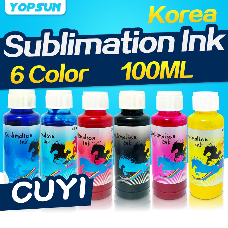 Korea Sublimation Ink 100ML CUYI Brand ( Anti-Clogged) | Shopee Philippines