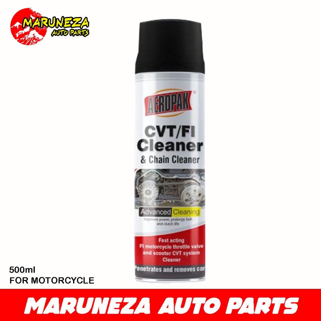 Aeropak CVT/FI & Chain Cleaner 500ml | Shopee Philippines