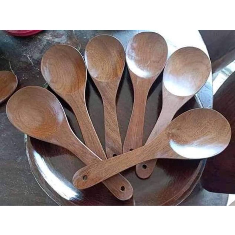 Serving spoon/Sandok (RAJ wooden shop) | Shopee Philippines