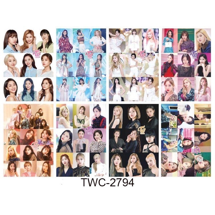 TWICE POSTERS 8 PIECES Kpop A3 SIZE 29 cm X 42 cm High Quality | Shopee ...