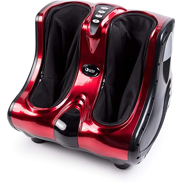 Electric Foot Massager Knead Rolling Vibration Shiatsu Foot Calf
