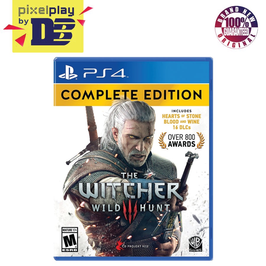 PS4 The Witcher 3: Wild Hunt Complete Edition [ALL] | Shopee Philippines