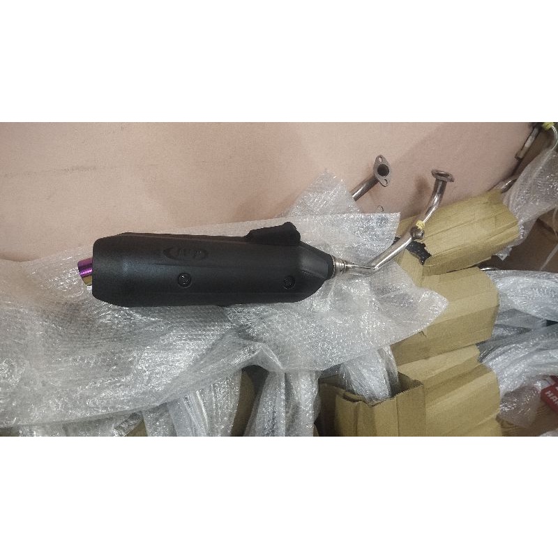 JVT PIPE V3 TITANIUM TIP FOR NMAX V2 AEROX V2 | Shopee Philippines