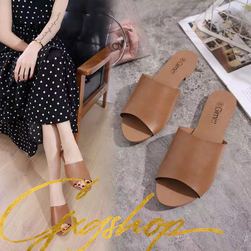 【gxg】GiMi Korean Flat sandals #6162 | Shopee Philippines