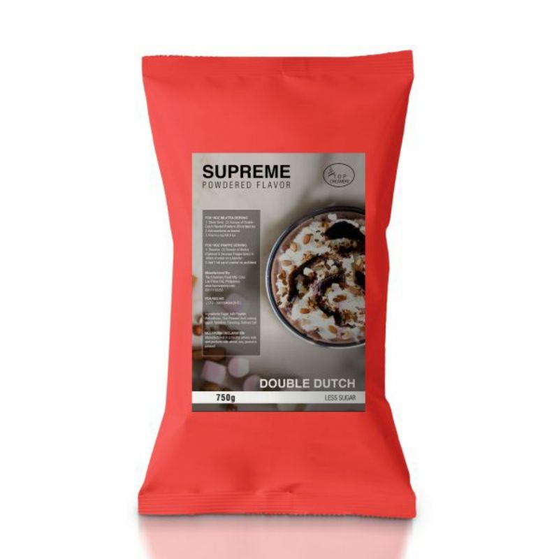 Double Dutch Supreme Powder Flavor (750g) | Shopee Philippines
