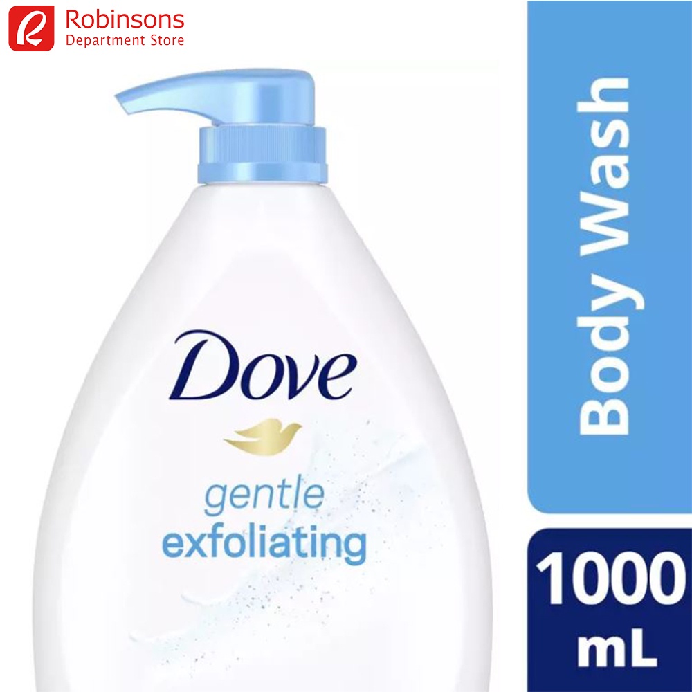 Dove Body Wash Gentle Exfoliating 1L | Shopee Philippines