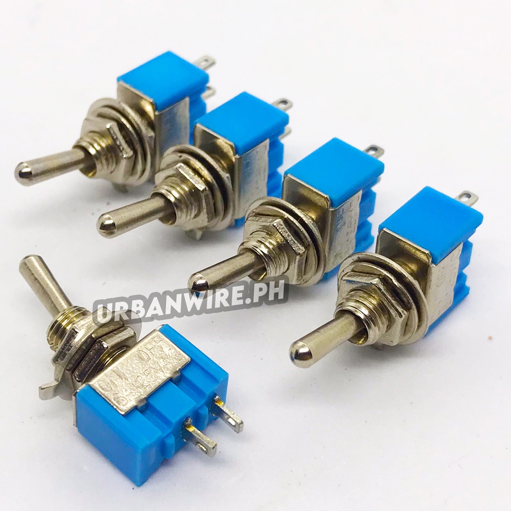 SPST Mini Toggle Switch 2 Pin 2 Position ON/Off Miniature Toggle Switch ...