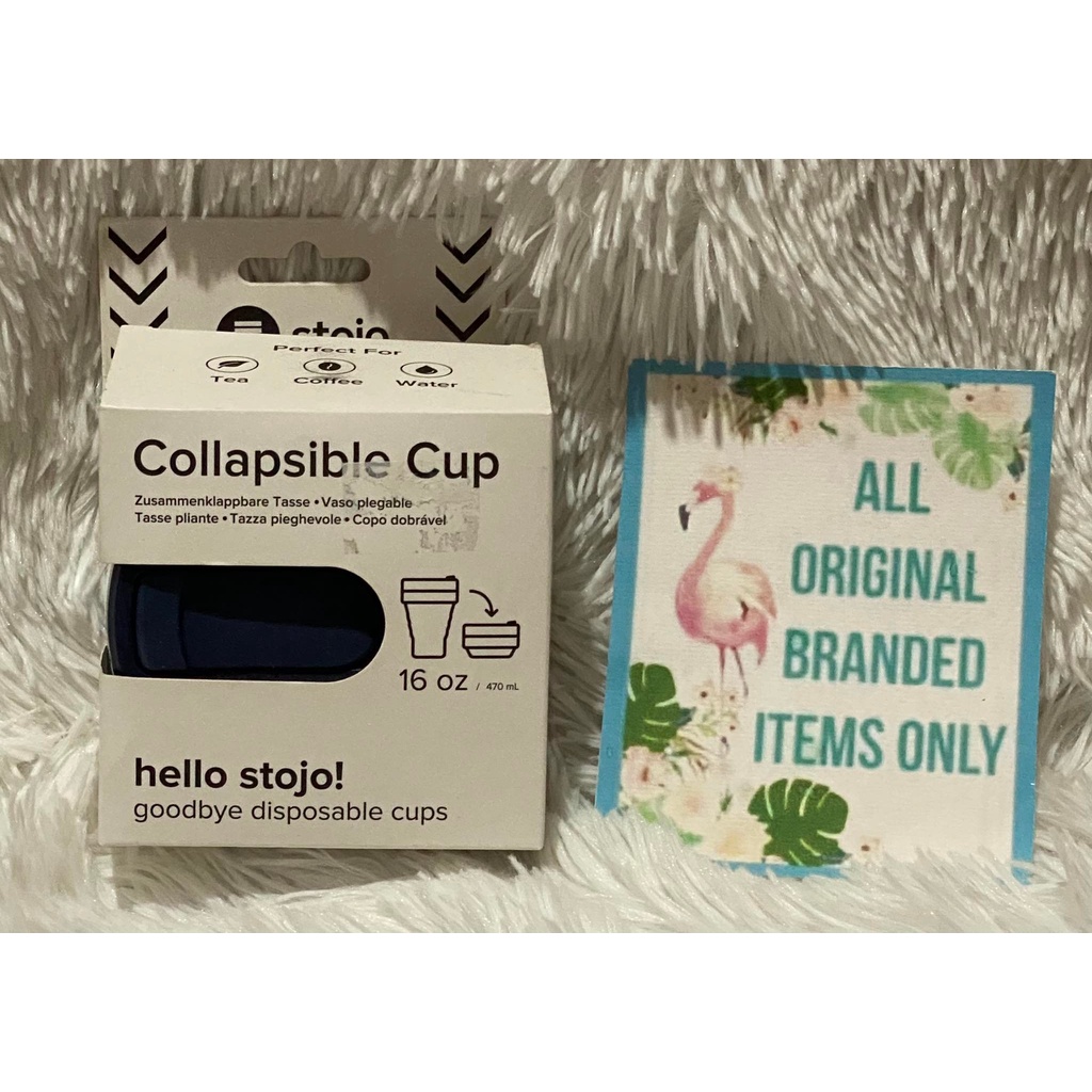 2023_love11shop DENIM BLUE ORIGINAL STOJO 16oz Collapsible Cup | Shopee ...