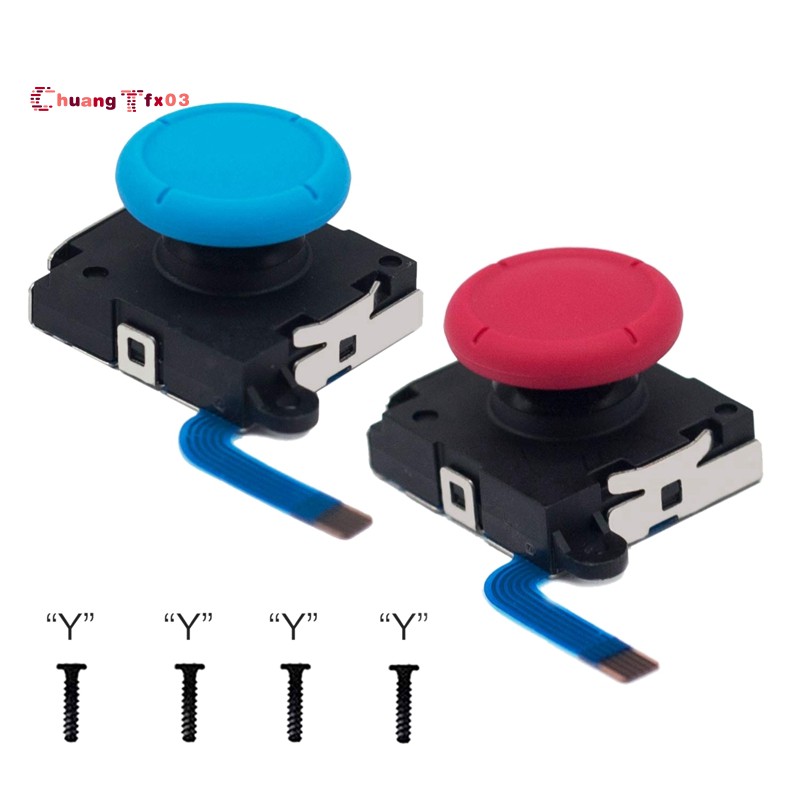 3D Analog Joystick Joy-Con Replacement Left/Right ThumbStick for ...