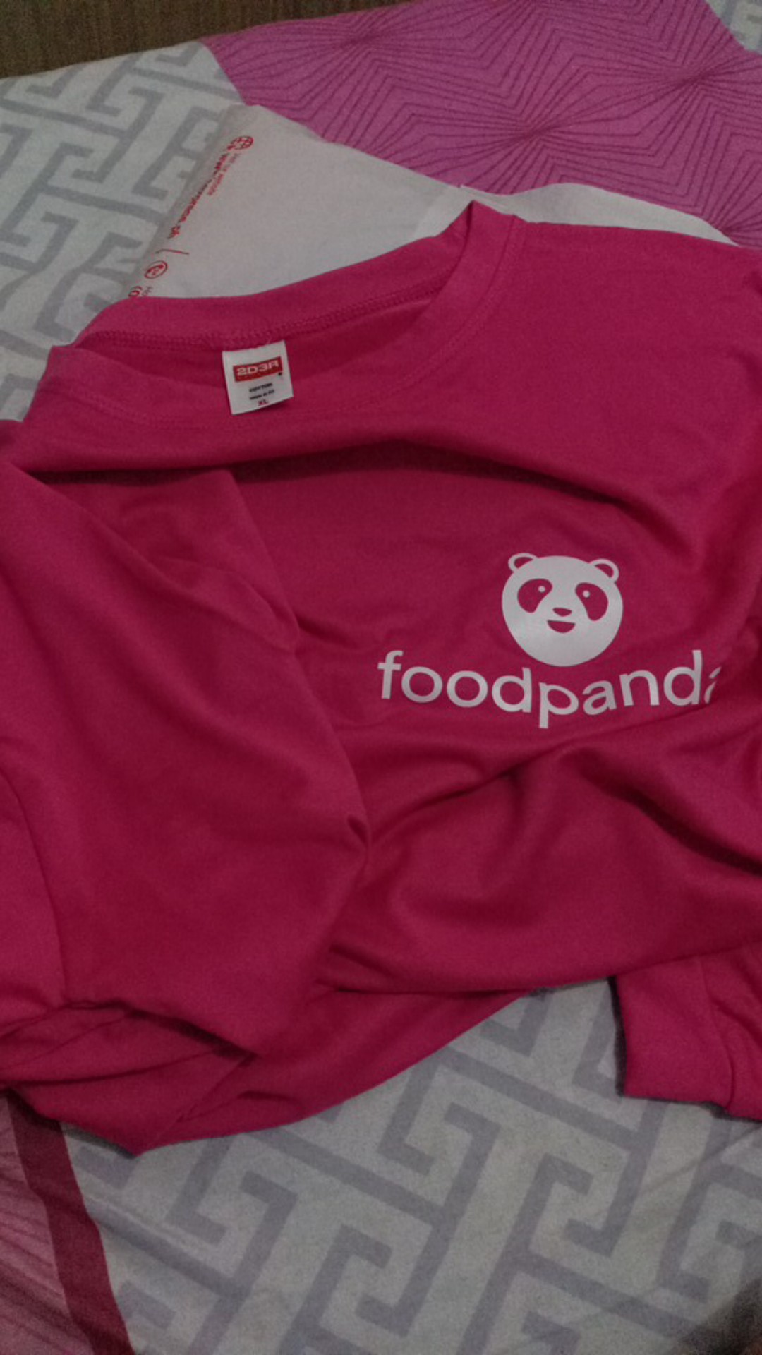 FOODPANDA PERSONALIZE JACKET, LONG SLEEVE , T-SHIRT | Shopee Philippines