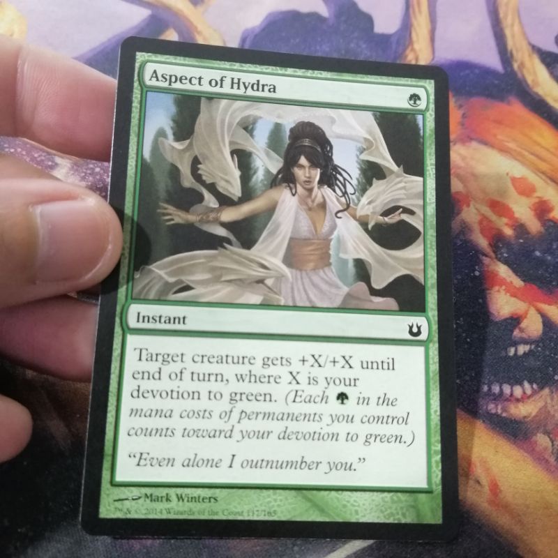 1 Aspect of the hydra green Common MTG card born of the gods | Shopee ...