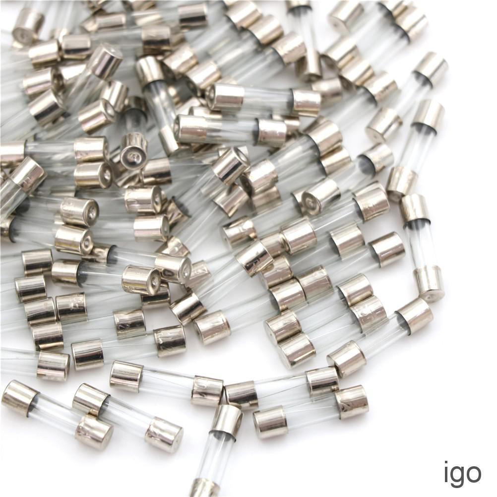 100PCS 2A 250V Fuses 2 Amp Fast-Blow Fuse 5mm x 20mm F2AL250V Glass ...