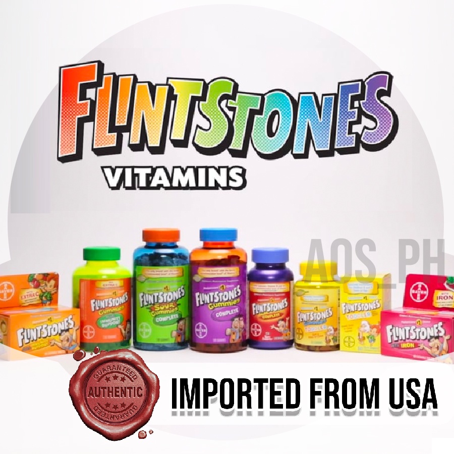 Flintstones Children's Complete Multivitamin/Multimineral, Chewable ...